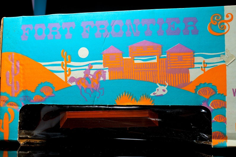 MPC Fort Frontier Vintage Playset #1501 With Box - Etsy