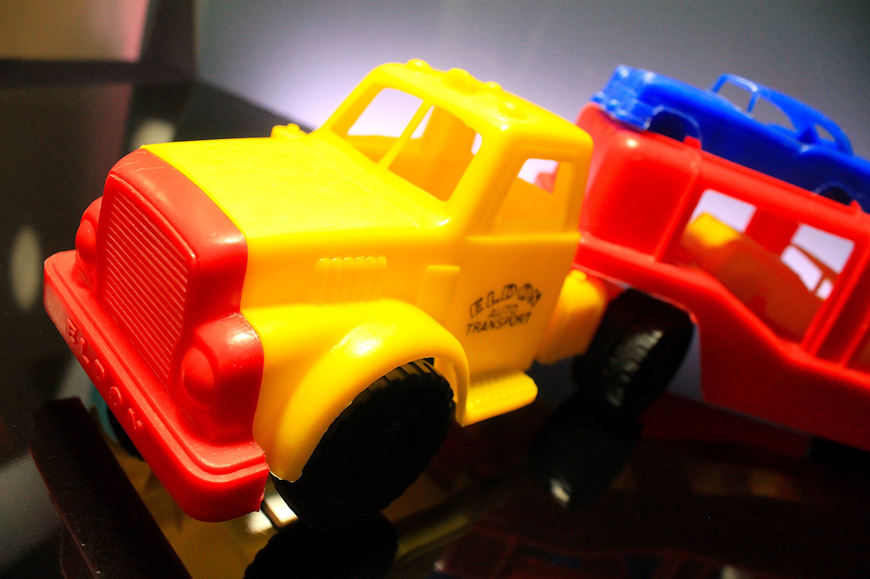 Eldon Plastic Auto Transport Truck With 50s Cars - Etsy