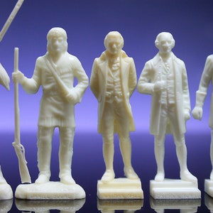 American Heroes Nabisco Cereal Premium American Hero Plastic Figure Set ...