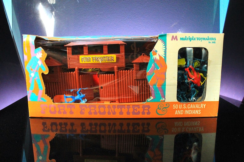 MPC Fort Frontier Vintage Playset #1501 With Box - Etsy