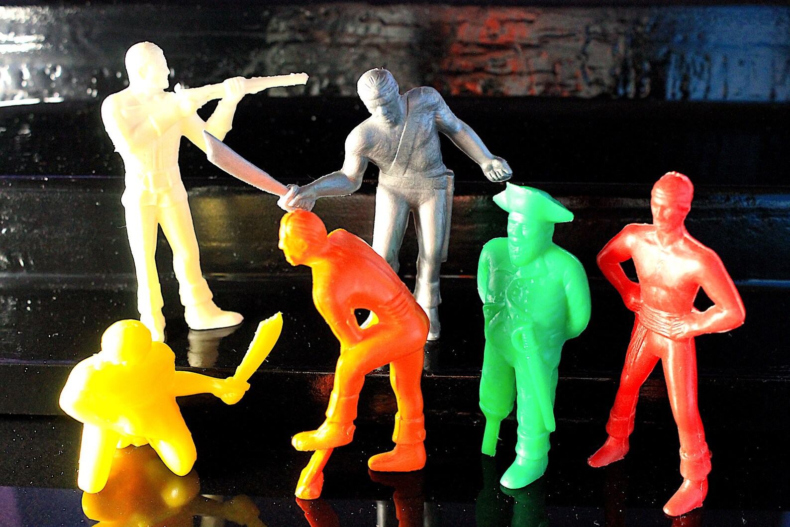 Plasticraft Pirates Soft Plastic 90mm Playset Soldiers - Etsy