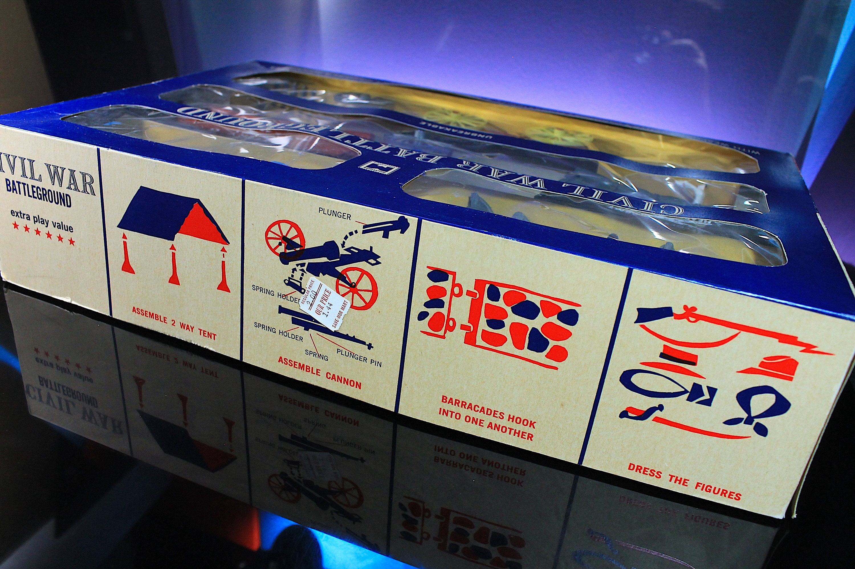 MPC Civil War Battleground Vintage Ringhand Playset #1205 - Etsy