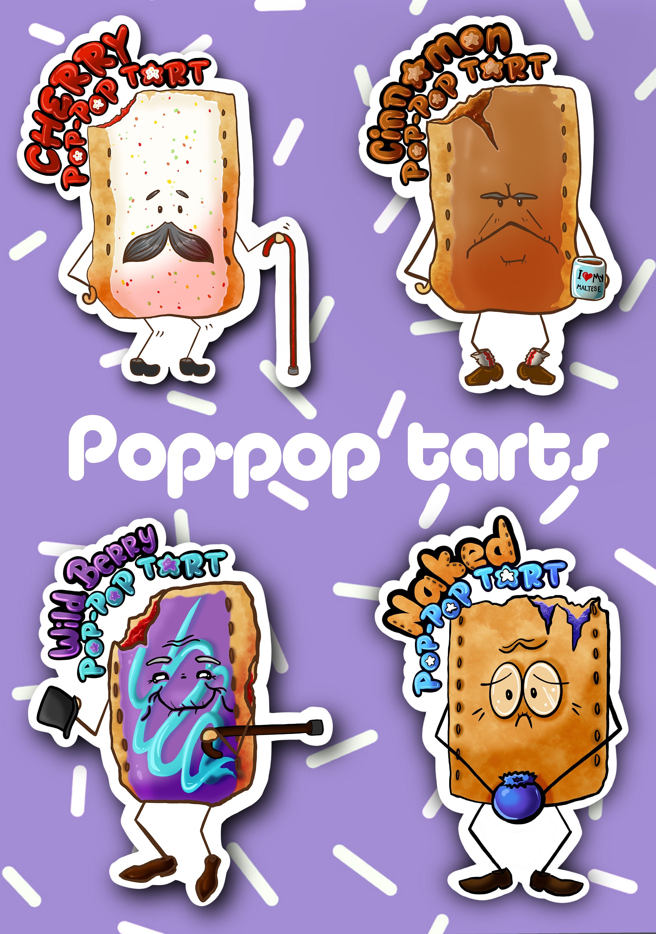 Pop Tarts Cartoon