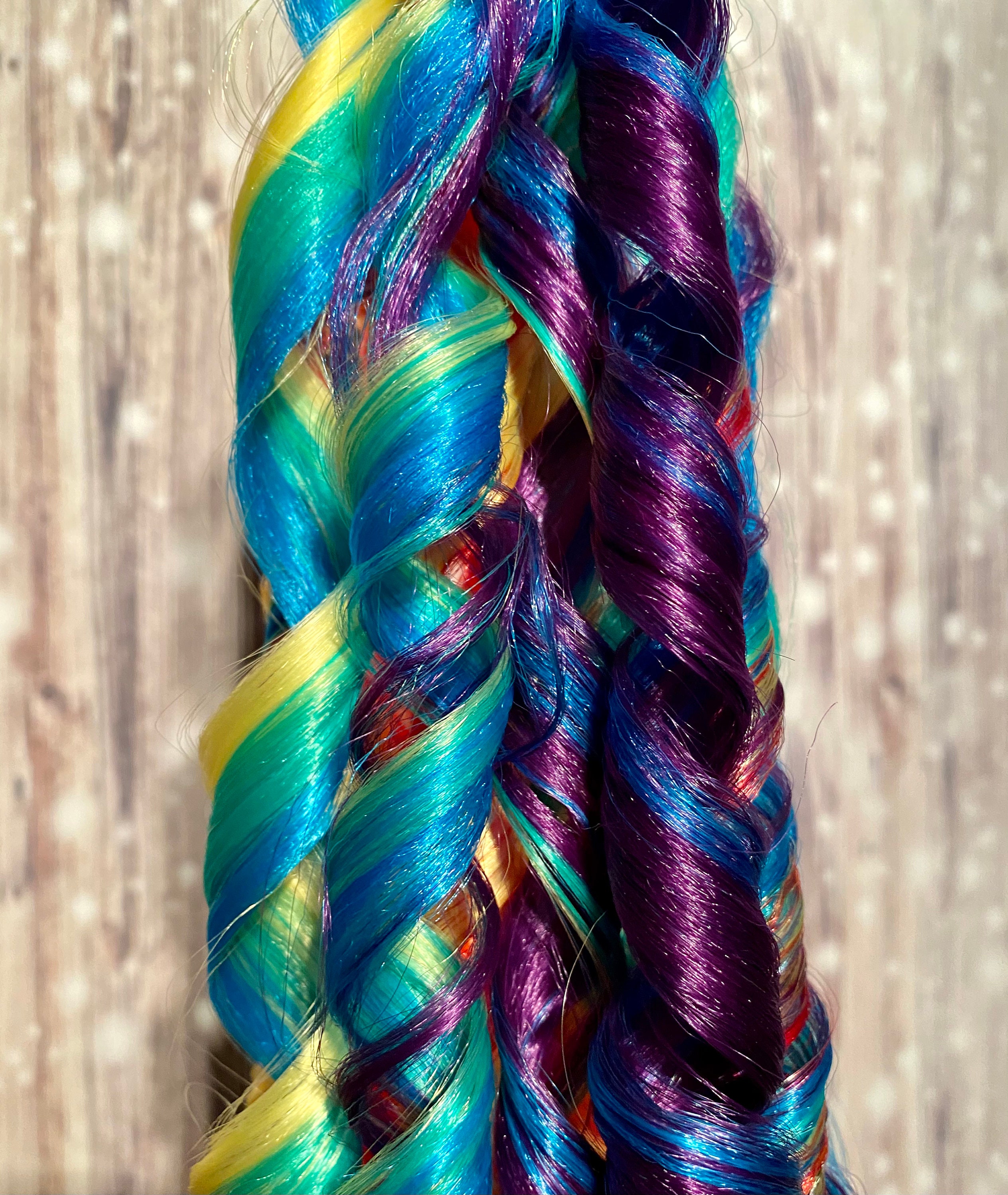 Rainbow Unicorn Tail Horse Tail Pony Tail Lovely Long | Etsy