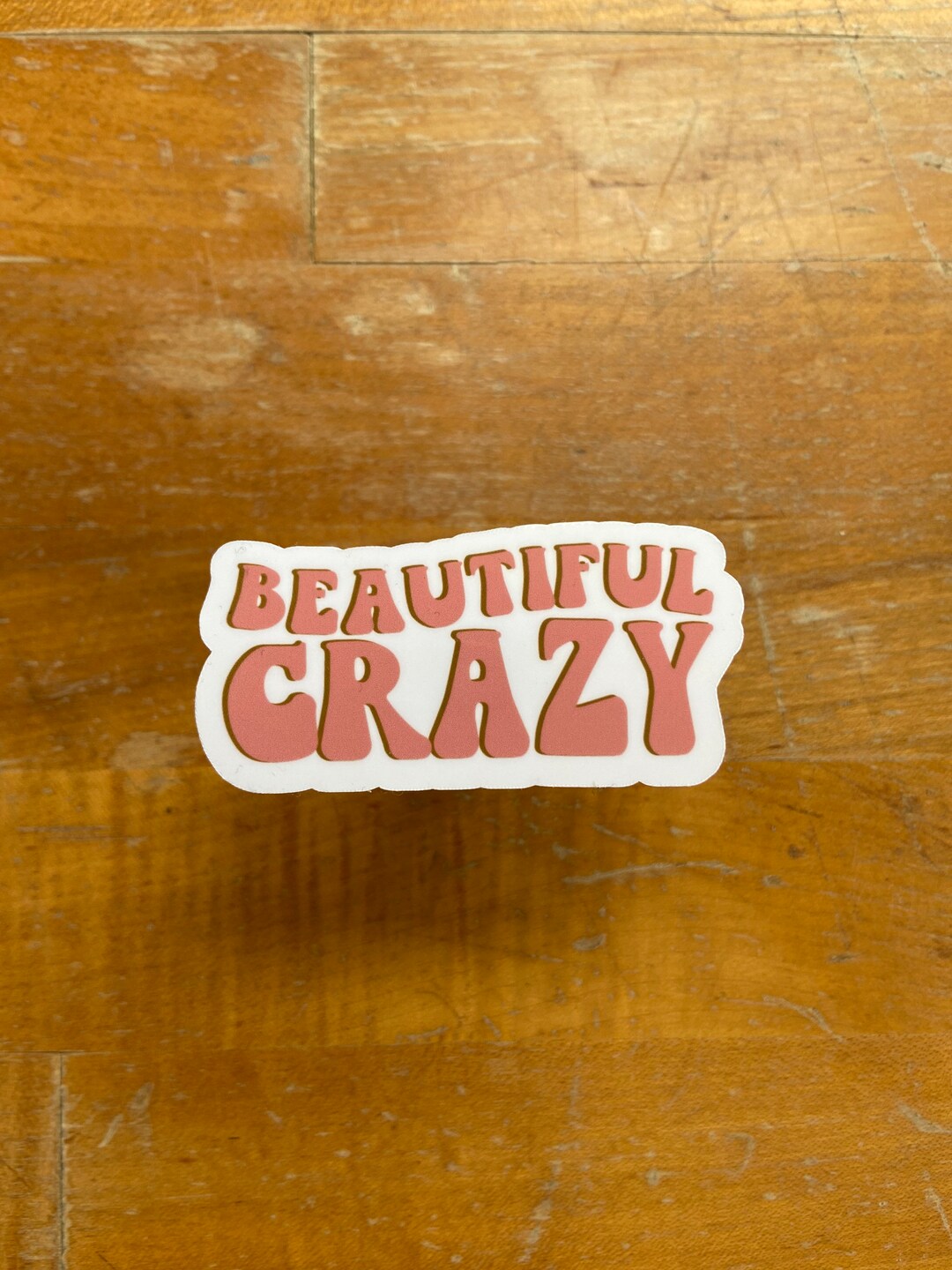 Beautiful Crazy Sticker Waterproof Stickers for Water Bottle Laptop ...