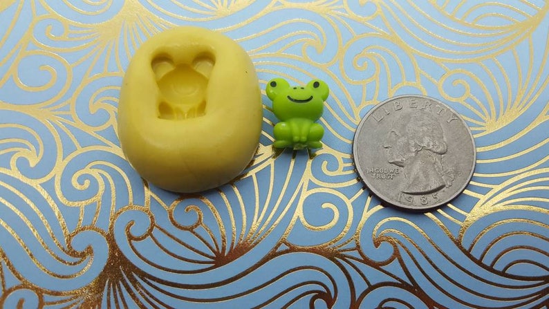 TINY FROG- Flexible Silicone Mold for Polymer Clay or Resin - Etsy