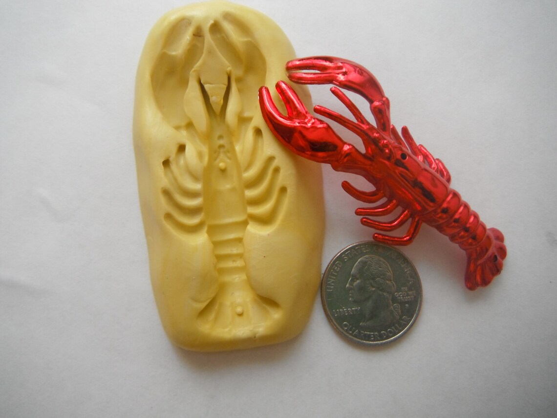 Lobster Flexible Silicone Mold (youtube in Description on How to Use ...
