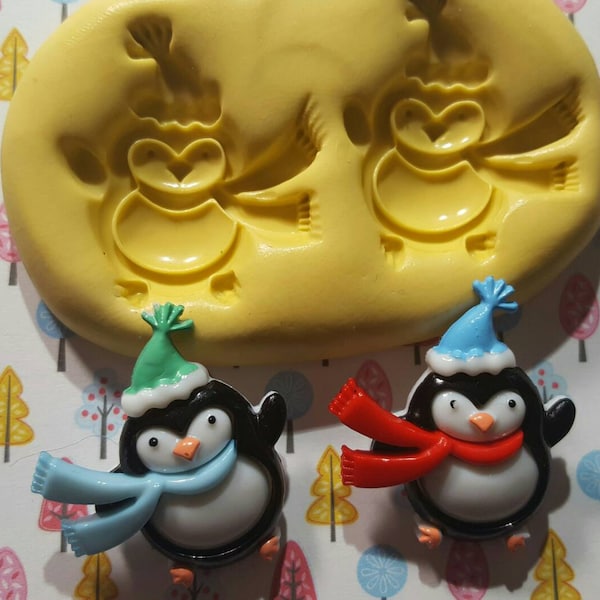 Polymer Clay Penguin - Etsy