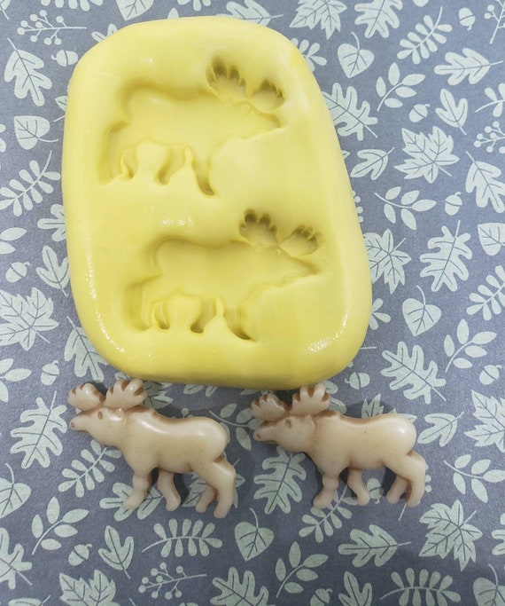 Mini Moose Silicone Mold | Etsy