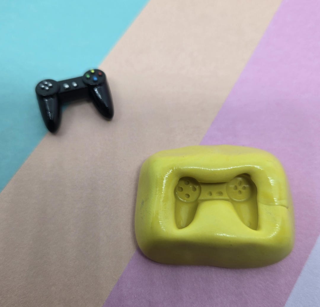 Miniature Video Game Controller Silicone Mold - Etsy