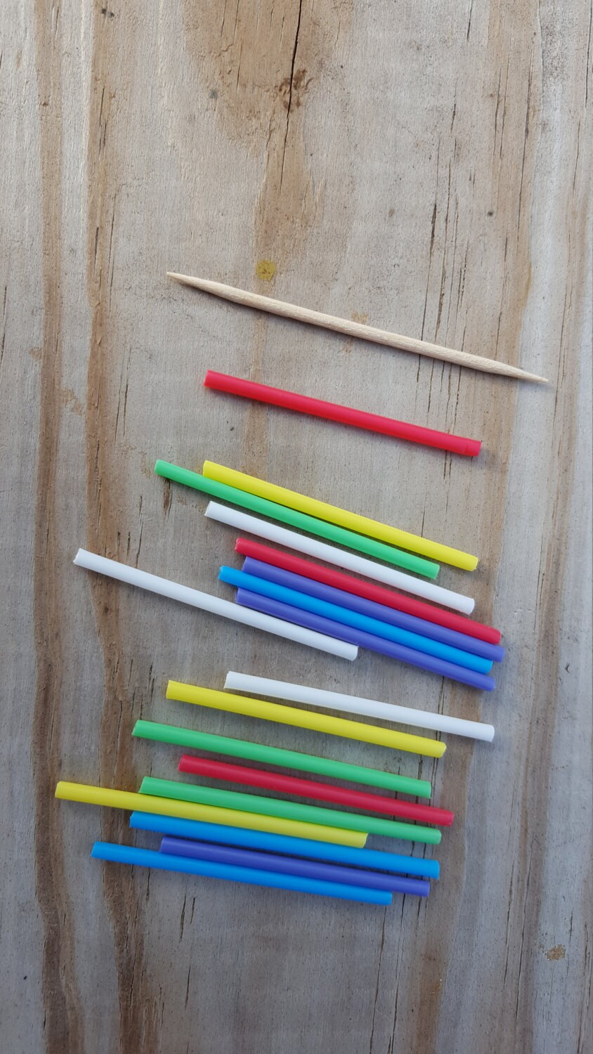 Miniature Plastic Straws With a Hole Approximately 1 1/2 Inch Long-set ...