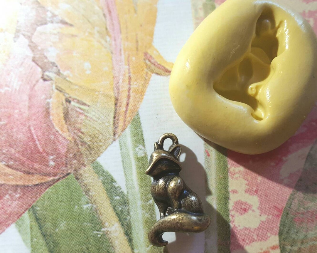 Miniature FOX Mold-for Polymer Clay, Resin, Wax, Fondant, Etc. - Etsy