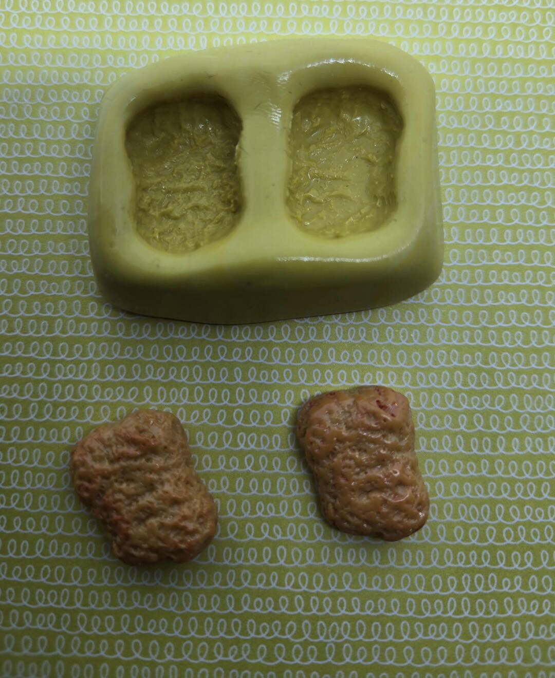 Miniature Chicken Nuggets Silicone Mold - Etsy