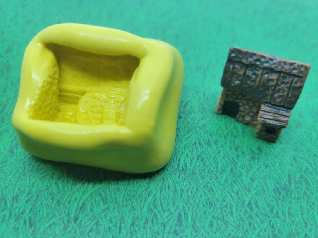 Miniature House Mold #2 Silicone House- There Are 4 Types of Houses ...
