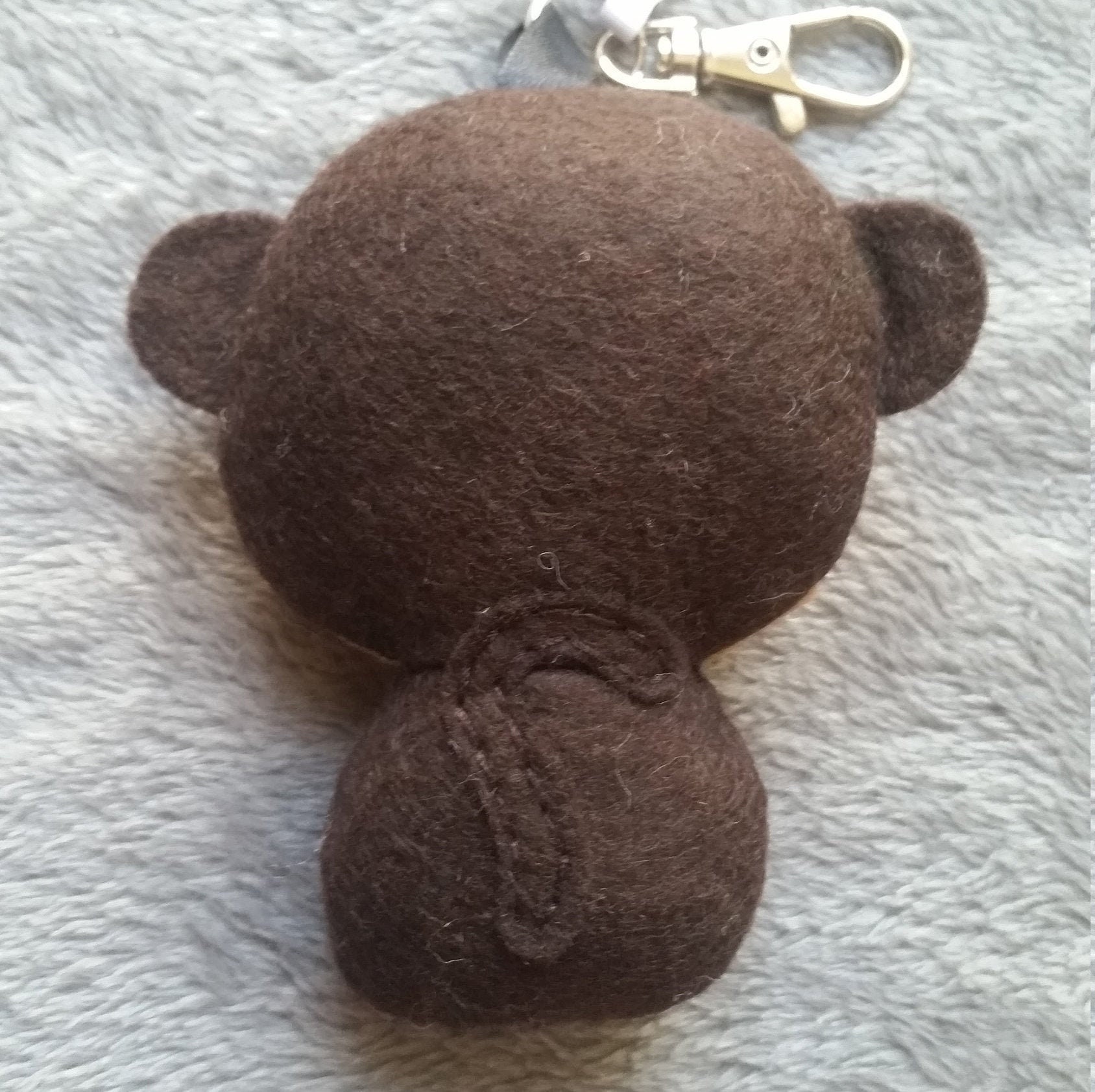 Kawaii Plush Keyrings Fox/Panda/Duck/Monkey | Etsy