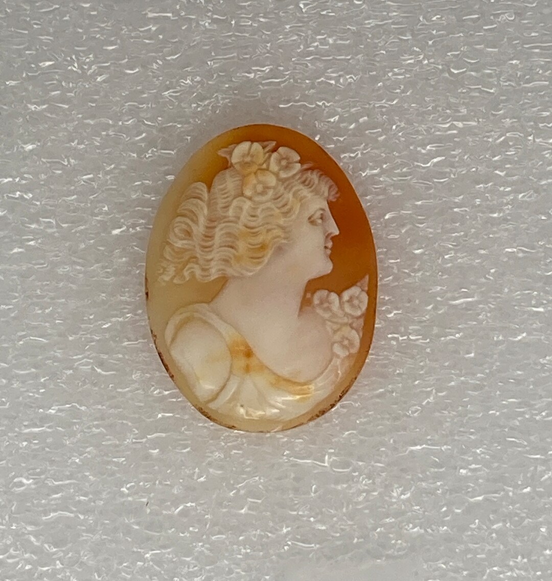 Vintage Italian Unframed Cameo Shell. Circa 1920s.greek Goddess ...