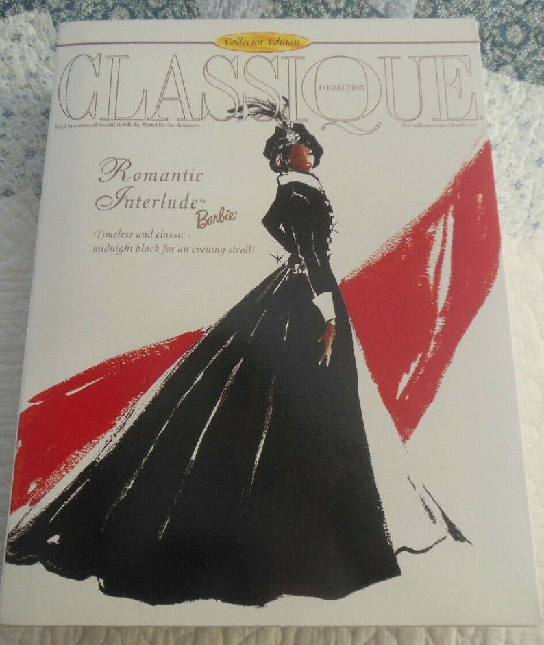 Barbie Doll Classique Collection Romantic Interlude 1996 17137 - Etsy