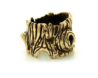 Mens Ring Tree Trunk - Etsy
