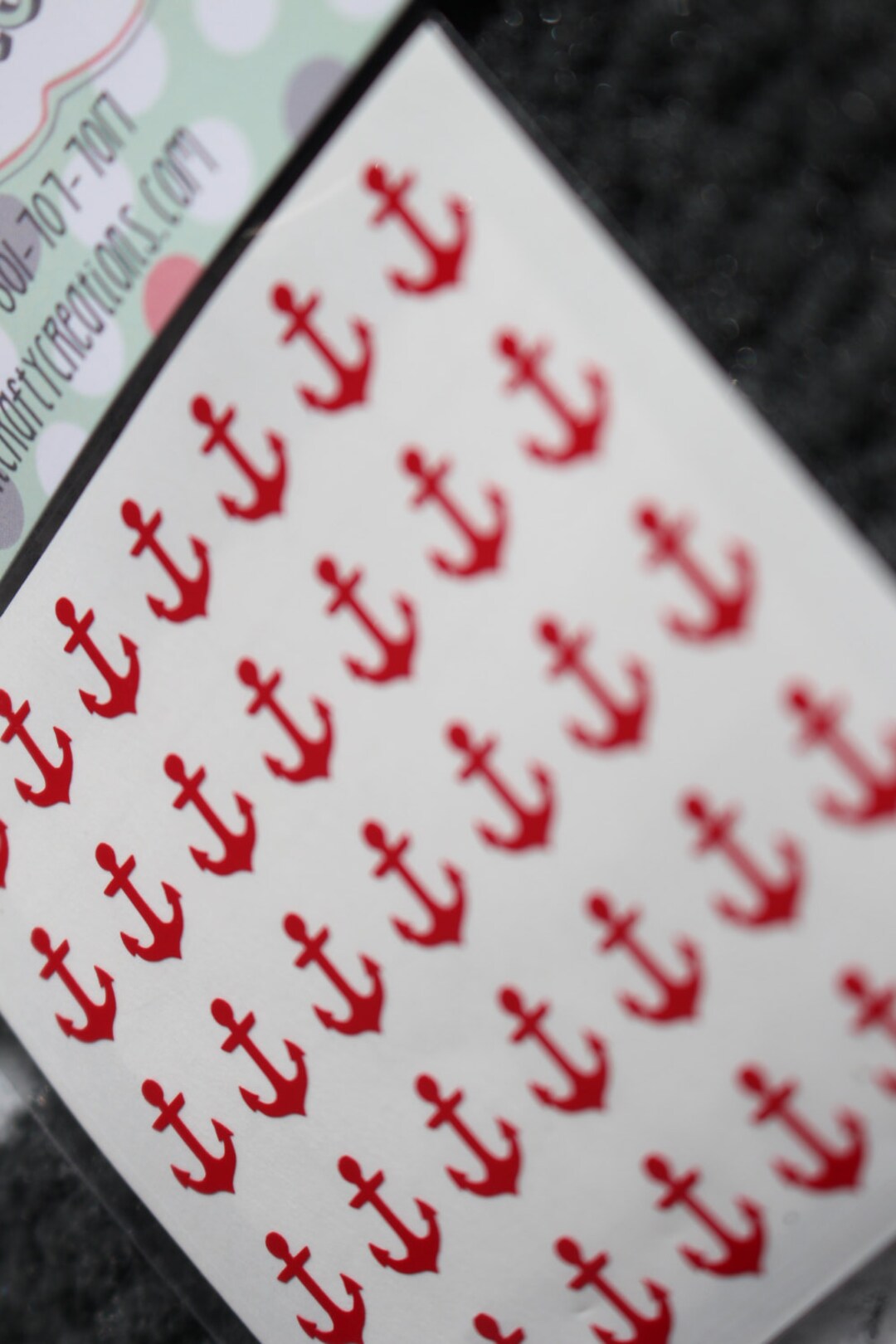 Anchor Nail Decals Vinyl Decal Planner Stickers - Etsy