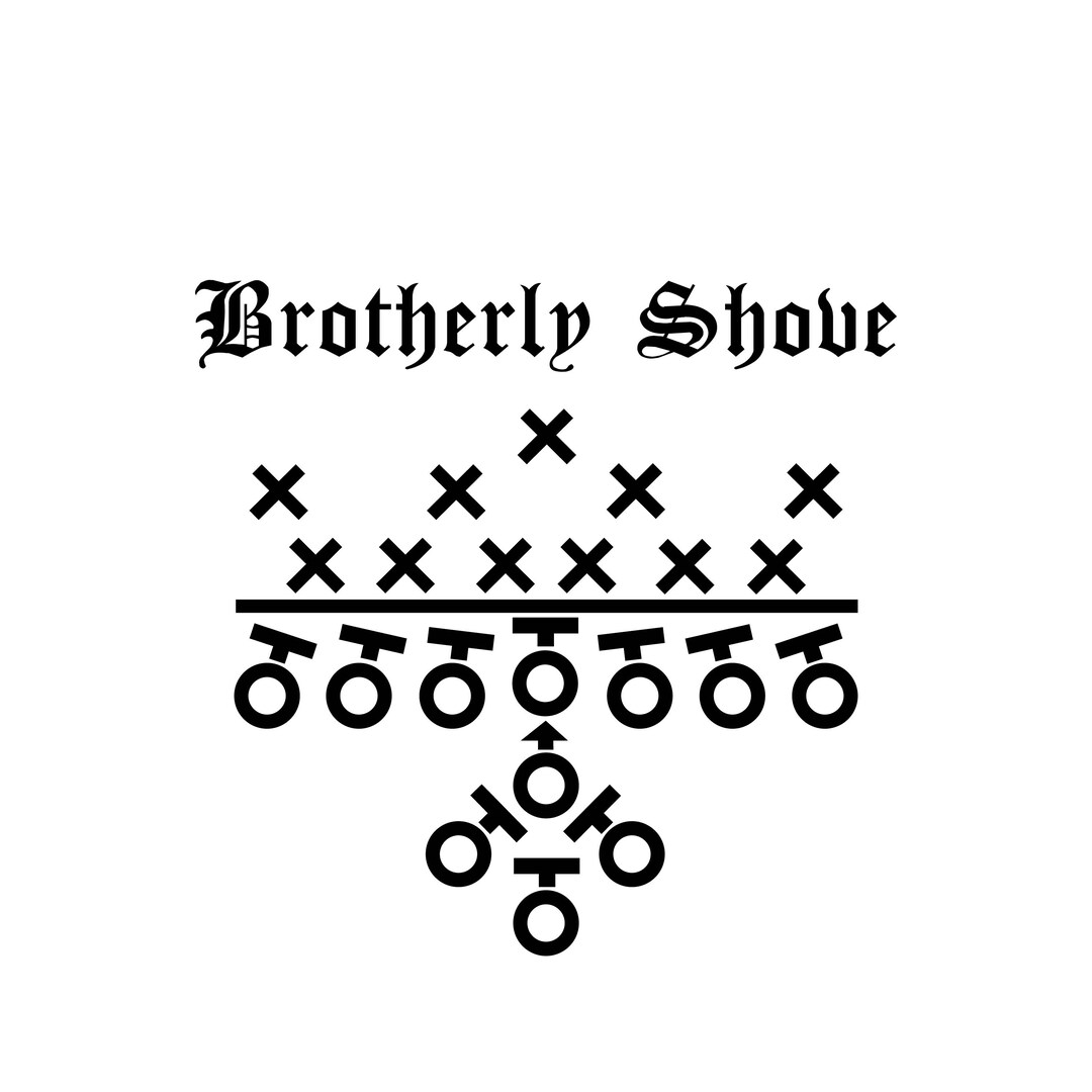 Philly Brotherly Shove Play Sticker/decal - Etsy