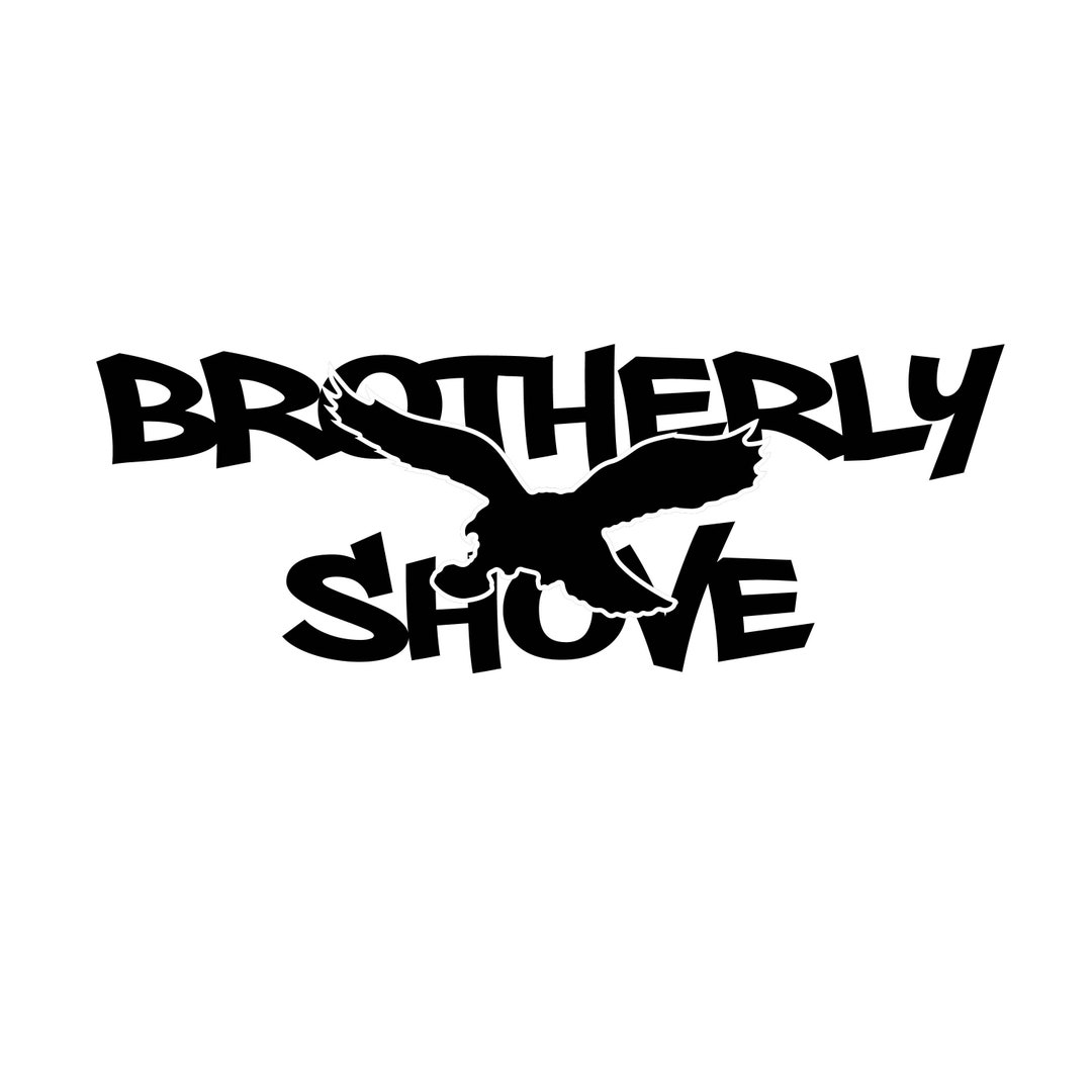 Eagles Brotherly Shove Sticker/decal - Etsy