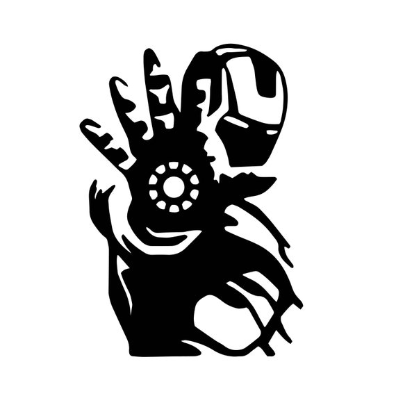 Iron Man Sticker | Etsy