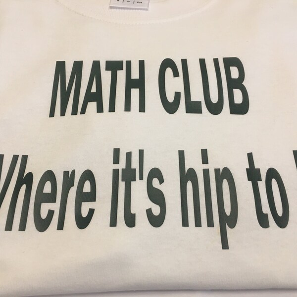 Math Club Shirts - Etsy