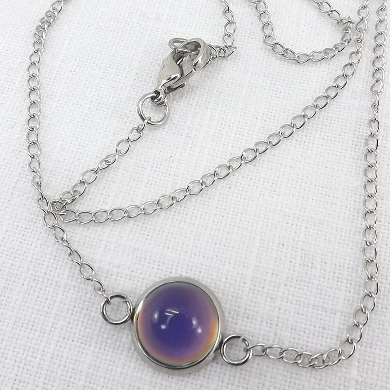 Color Changing Necklace - Etsy