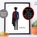 Graduation Portrait Print, Graduation Gift, Male Grad Gift, Guy ...