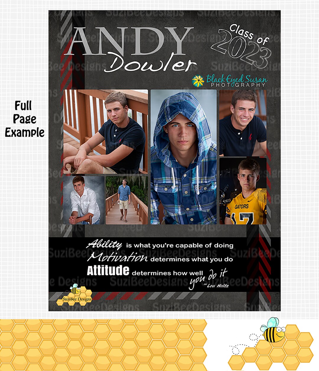 Yearbook Ad Design Ads Senior Ad Dedication Ad Dance Ad - Etsy