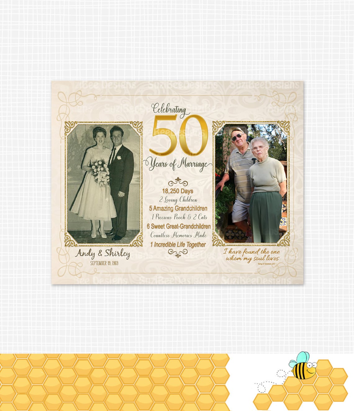 50th Anniversary Gift For Parents Golden Anniversary Etsy 50th-anniversary-gift-for-parents-golden-anniversary-etsy