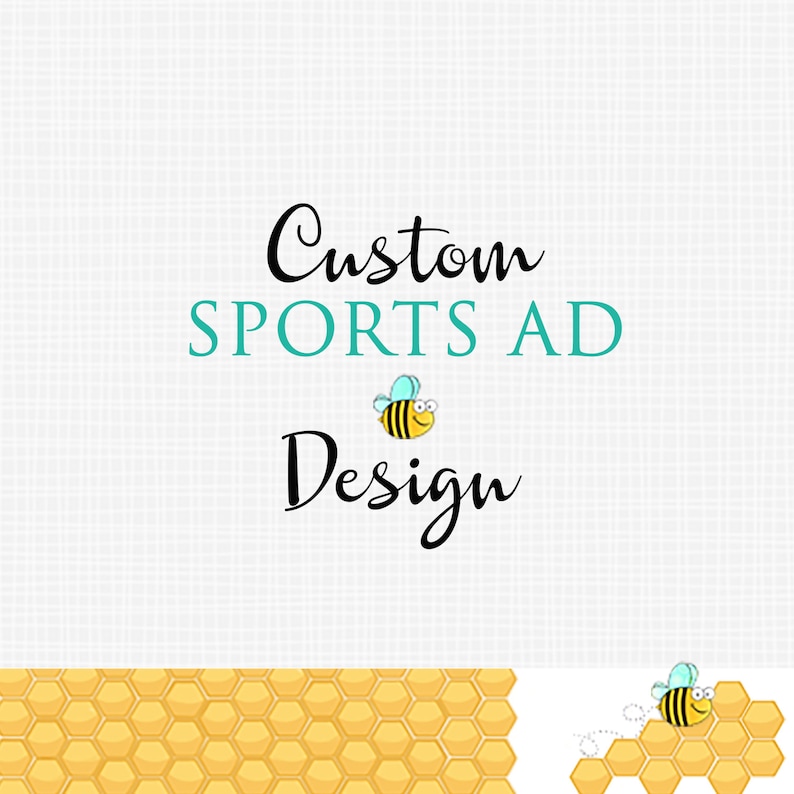 Custom Designed Yearbook Ad Program Ad Sports Ad Senior Ad - Etsy
