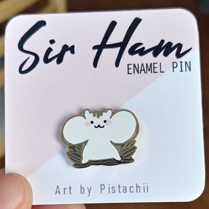 Sirham Hamster Pins : Full Ham - Etsy