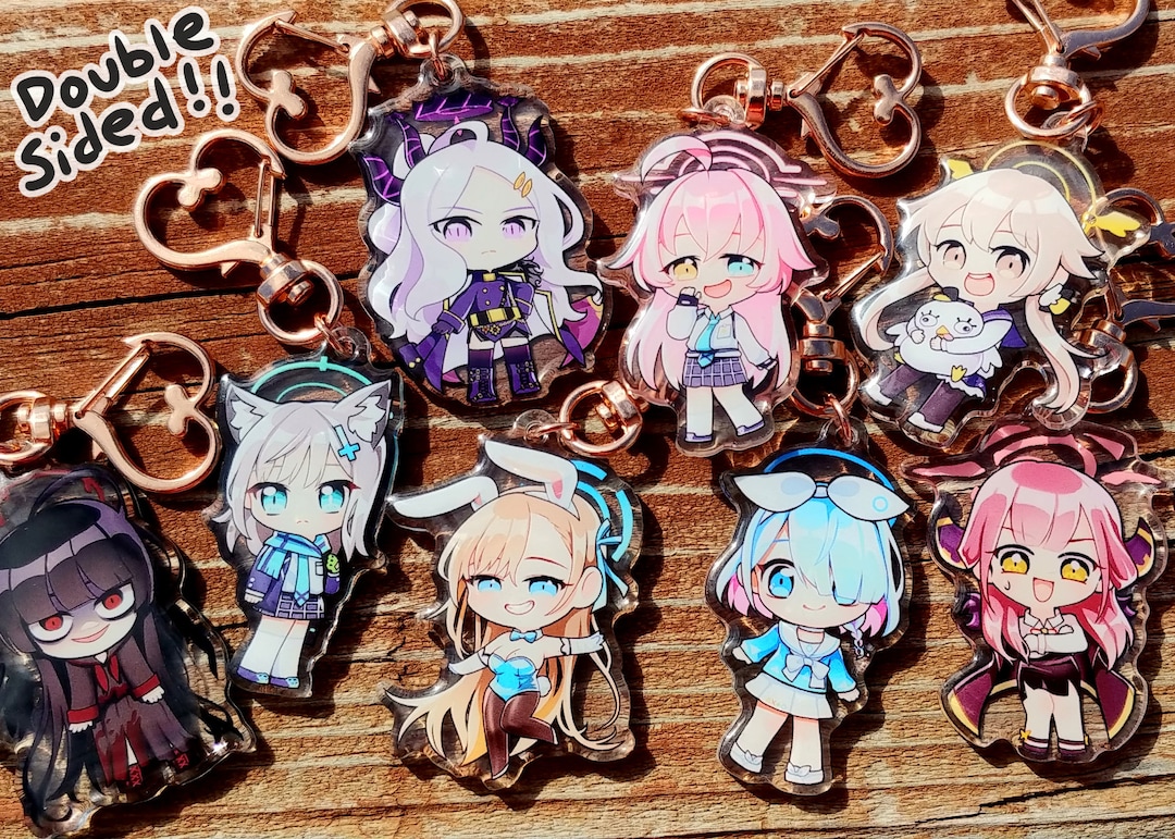 Blue Archive Charms - Etsy