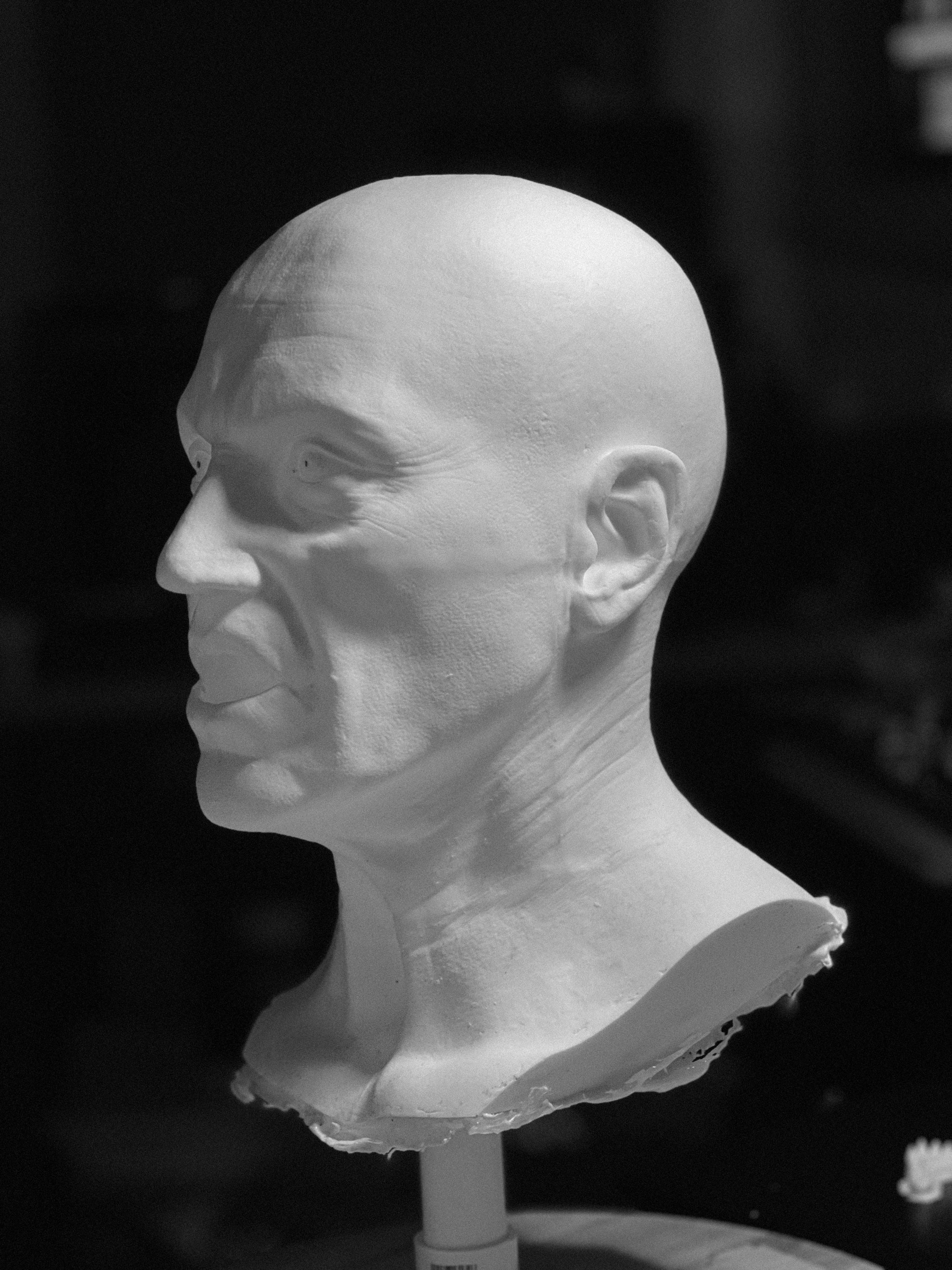 Full Sized 1:1 Headless Horseman Resin Bust Sleepy Hollow Christopher ...