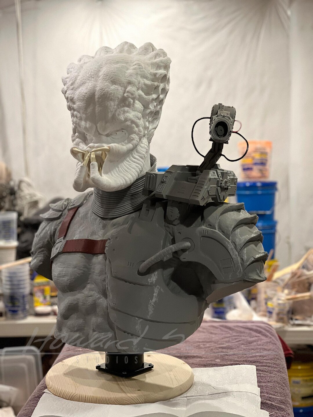 Jungle Hunter Predator Resin Bust Kit Stan Winston Molds Rare Prop - Etsy