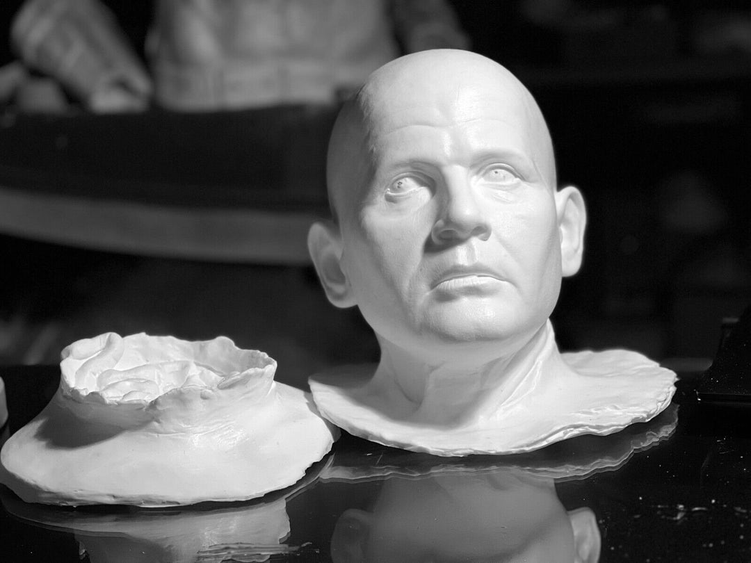 1:1 Alien Ash Resin Bust Head and Neck Ian Holm Ridley Scott Giger - Etsy