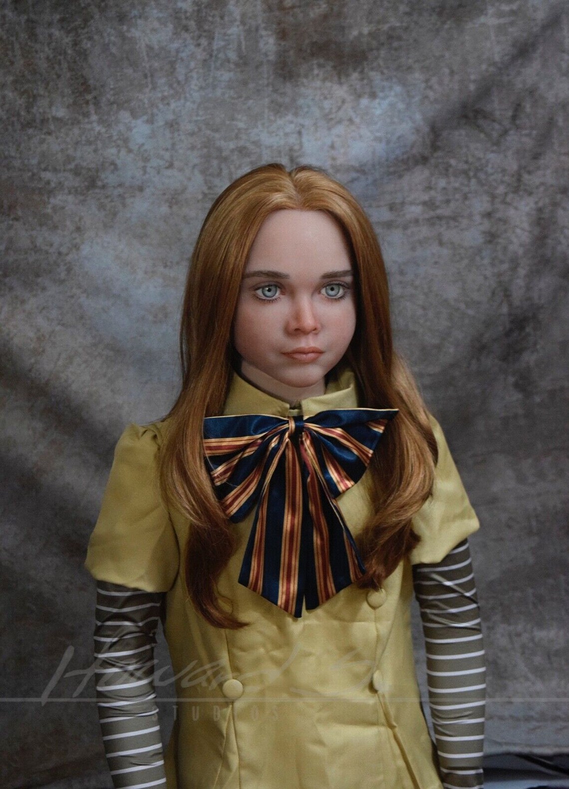 1:1 M3GAN Silicone Head Only James Wan Blumhouse A.I. Doll Prop - Etsy