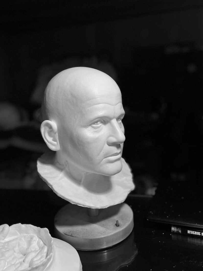 1:1 Alien Ash Resin Bust Head and Neck Ian Holm Ridley Scott Giger - Etsy