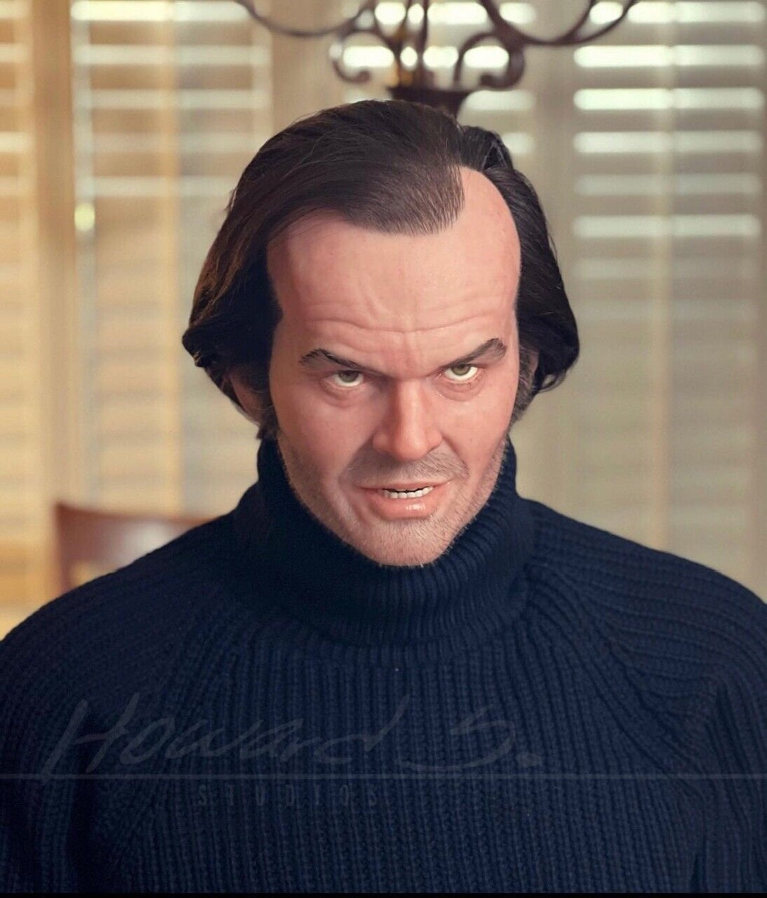 1:1 Jack Torrance the Shining Silicone Bust Jack Nicholson Rare Prop ...