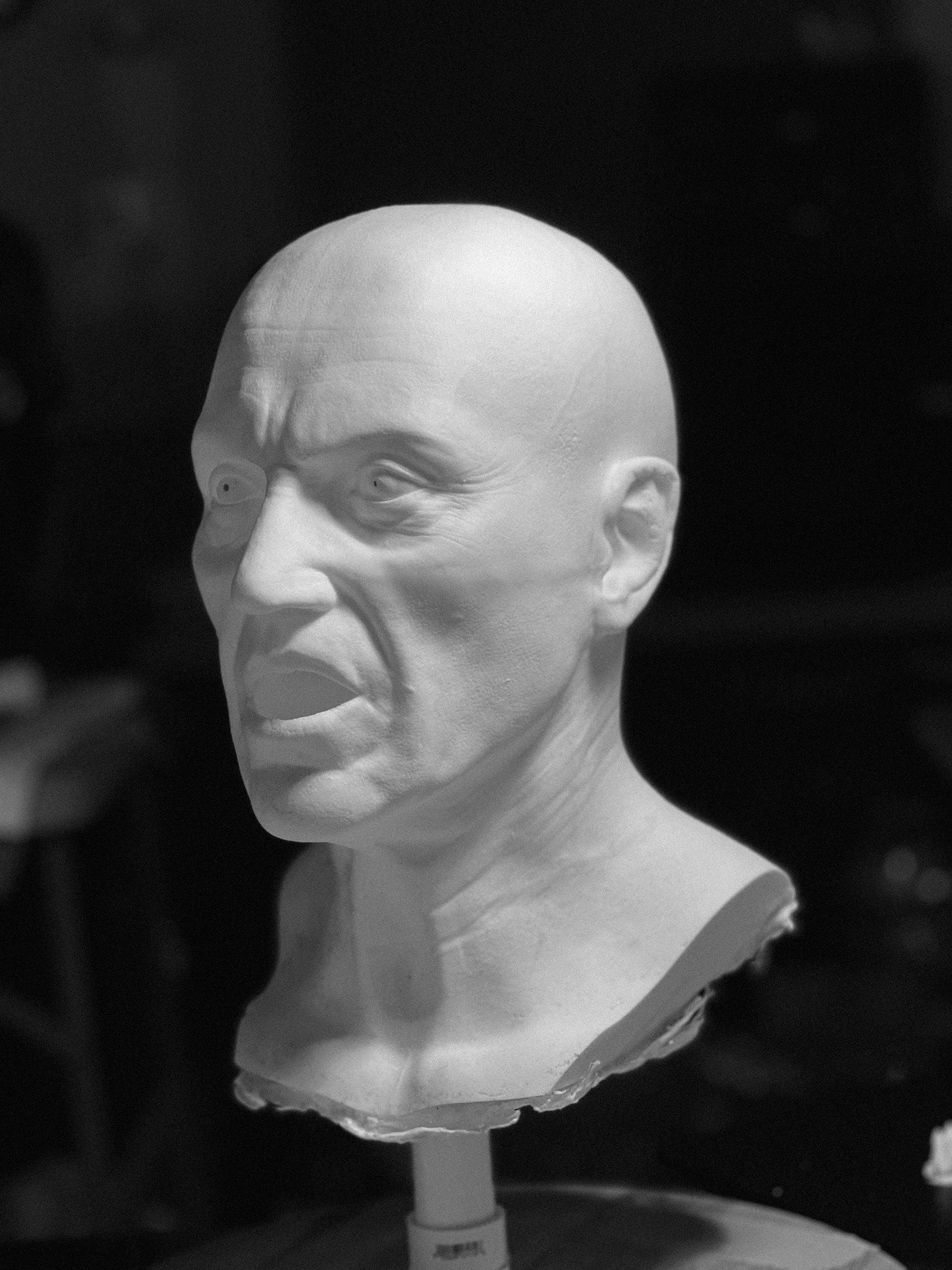 Full Sized 1:1 Headless Horseman Resin Bust Sleepy Hollow Christopher ...