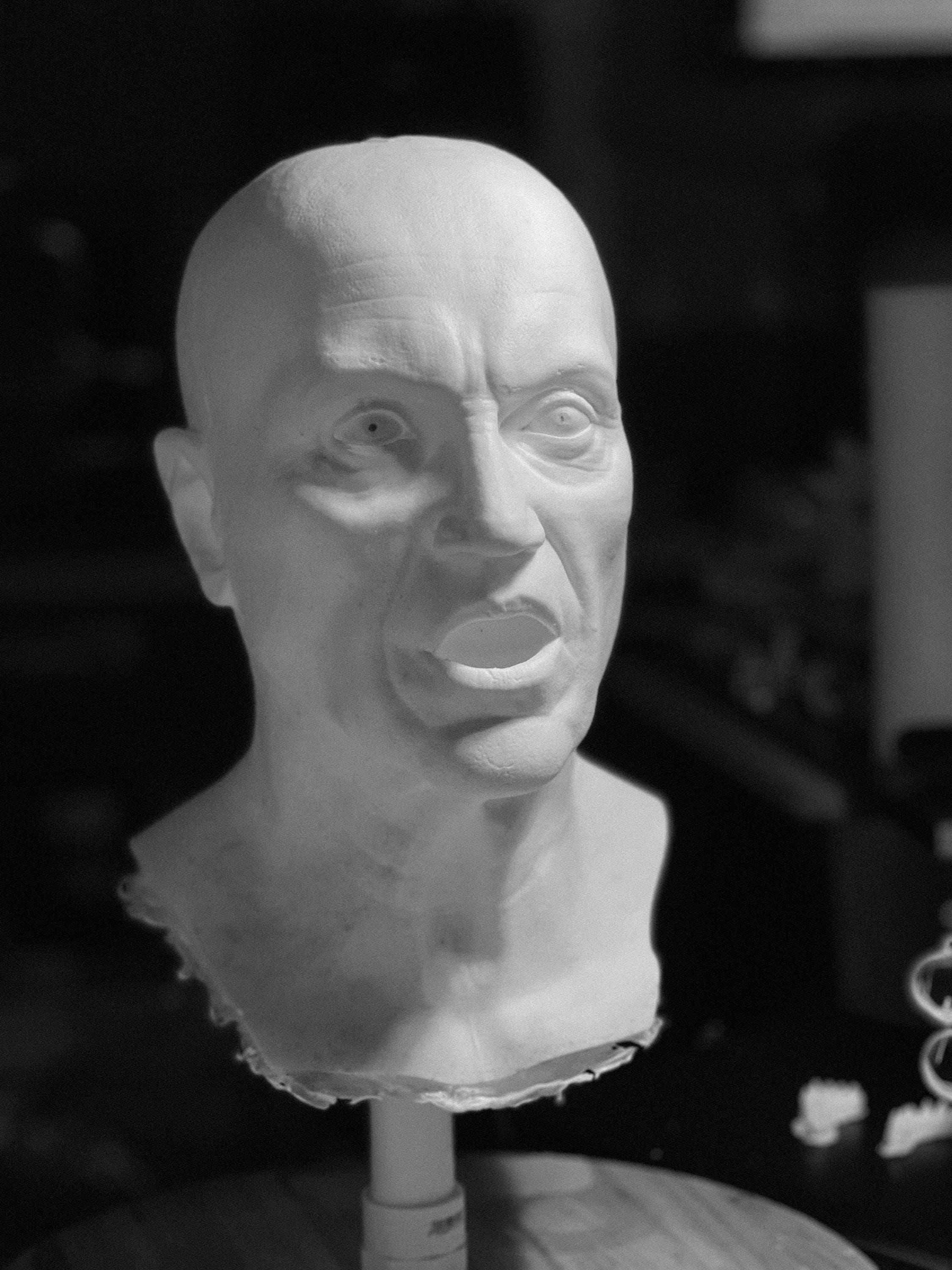 Full Sized 1:1 Headless Horseman Resin Bust Sleepy Hollow Christopher ...