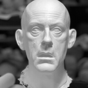 1:1 Doc Brown Resin Bust Back to the Future Christopher Lloyd - Etsy