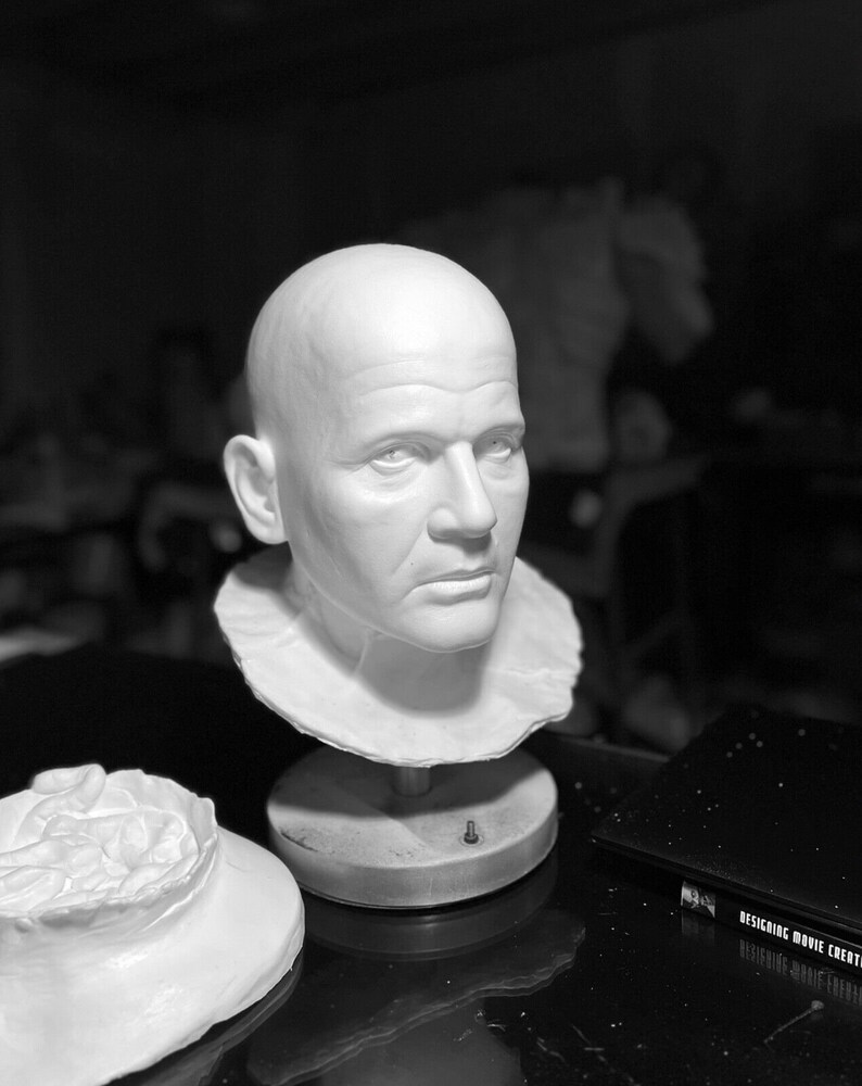 1:1 Alien Ash Resin Bust Head and Neck Ian Holm Ridley Scott Giger - Etsy