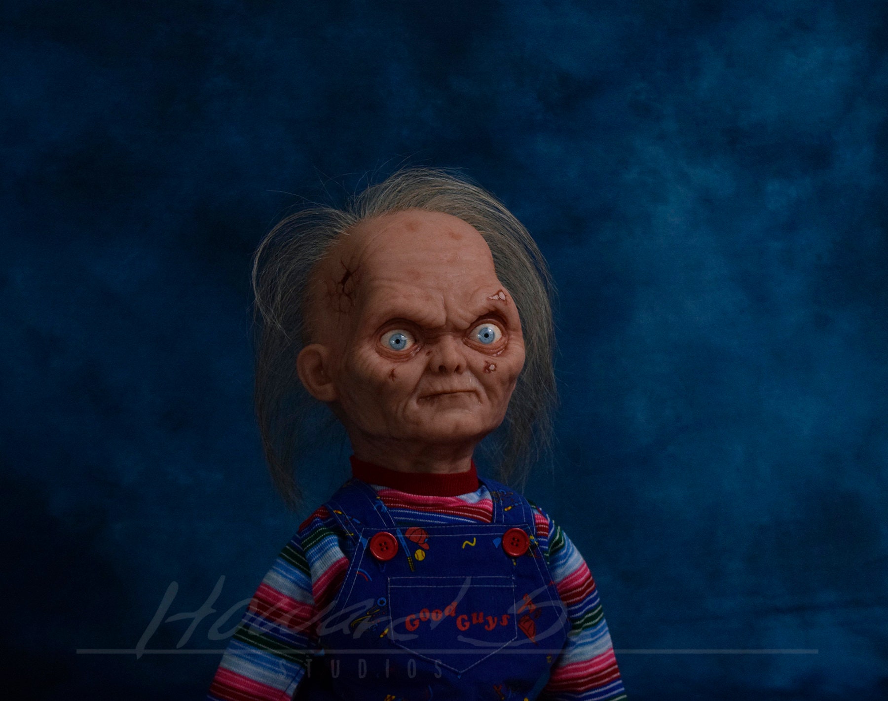 Old Age Elderly Chucky Season 3 Part 2 SYFY Silicone Bust Childs Play ...