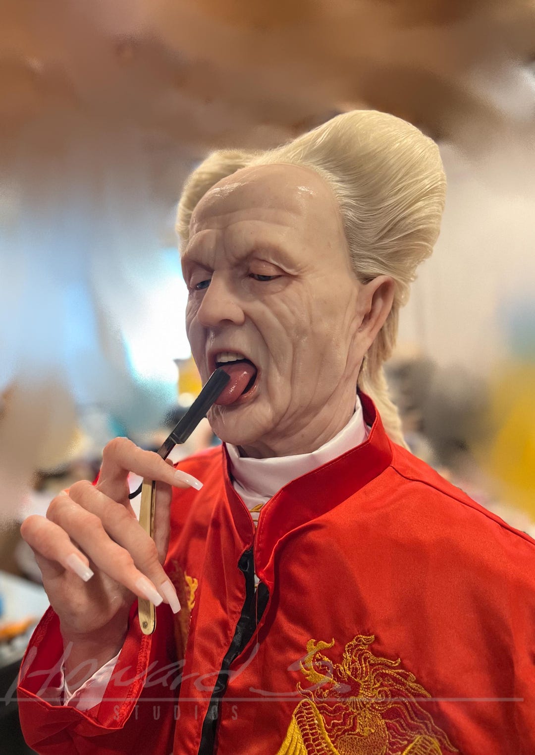 1:1 Full-sized Silicone Oldman Dracula Bust Bram Stokers Francis Ford ...