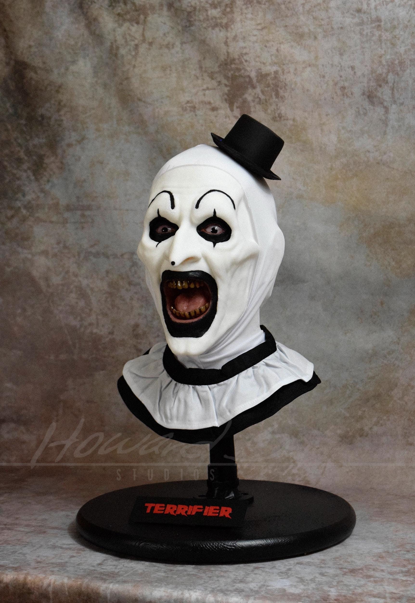 1:1 Full Sized Silicone Art the Clown Bust Terrifier David Howard ...