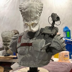 Jungle Hunter Predator Resin Bust Kit Stan Winston Molds Rare Prop - Etsy