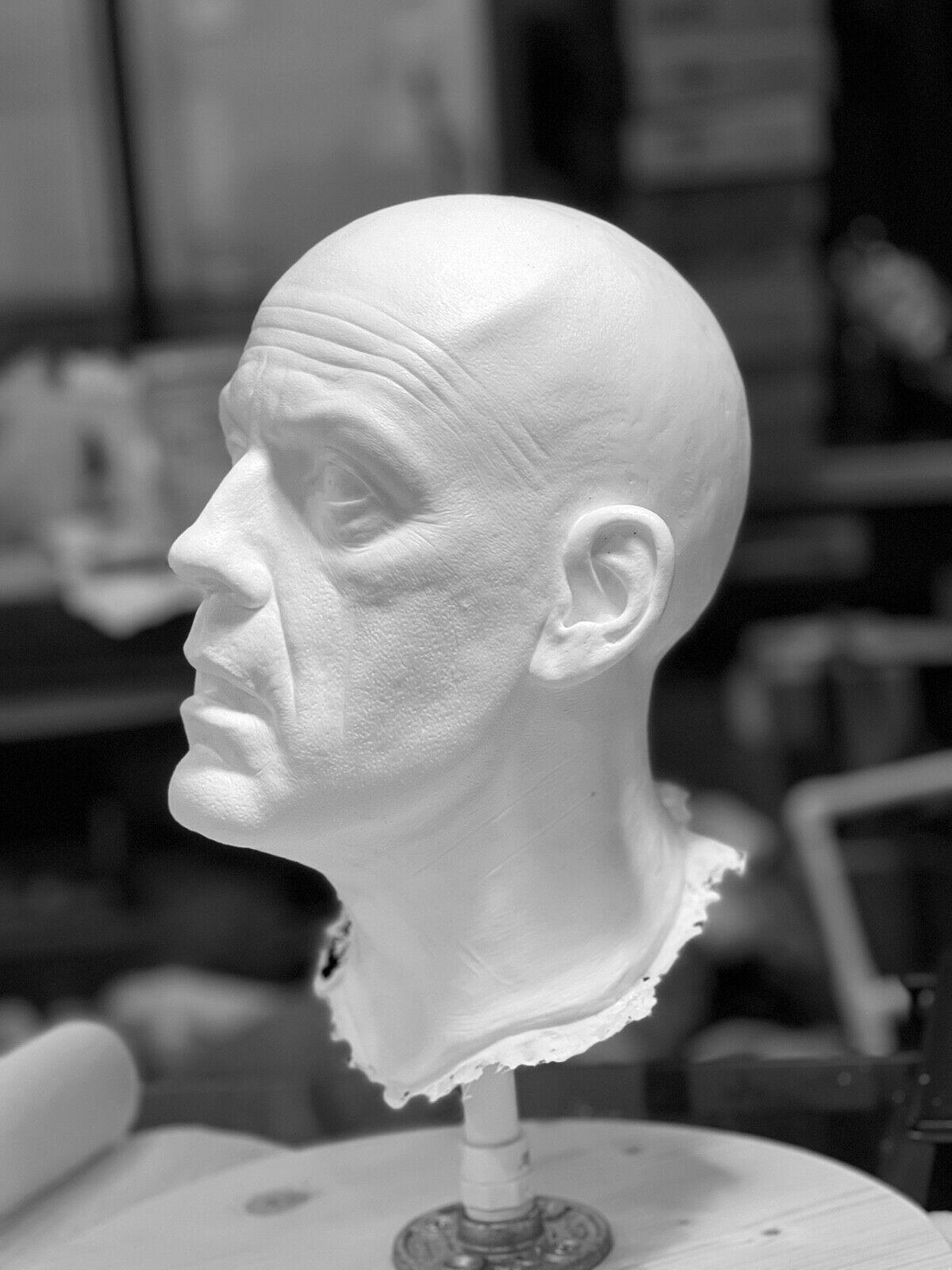 1:1 Doc Brown Resin Bust Back to the Future Christopher Lloyd - Etsy