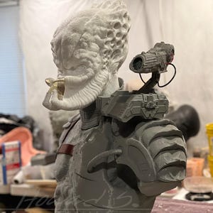 Jungle Hunter Predator Resin Bust Kit Stan Winston Molds Rare Prop - Etsy